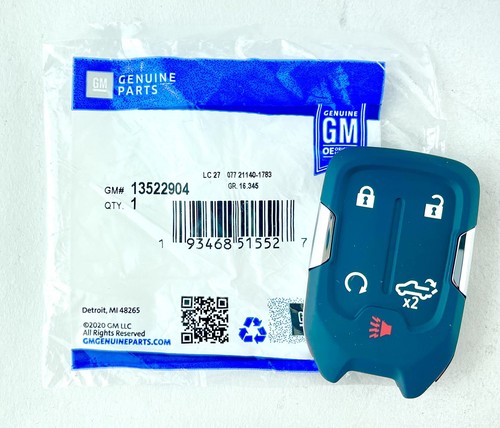 NEW OEM 2021 GMC SIERRA 1500 2500 REMOTE START SMART KEY FOB 13522904 ...