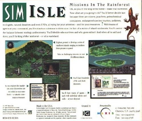 SimIsle: Missions in the Rainforest (PC, 1995) for sale online | eBay