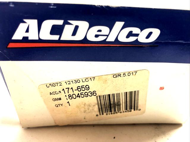 ACDelco 171-659 GM Original Equipment Rear Disc Brake Pad Kit Pads ...