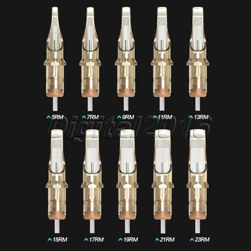 20Pcs Sterilized Tattoo Cartridge Needles Round Magnum Shader 0.35mm ...