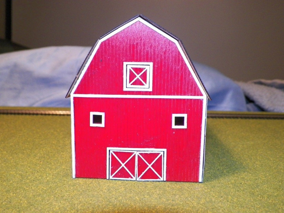 N Scale Barn Kit | eBay