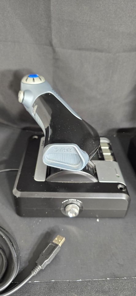Logitech G Saitek X52 HOTAS Throttle and Stick Flight Control System ...