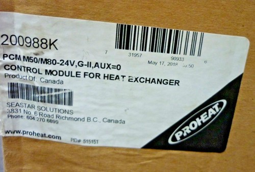 Proheat Heat Exchanger Control Module M50/M80-24V, pn 200988K | eBay