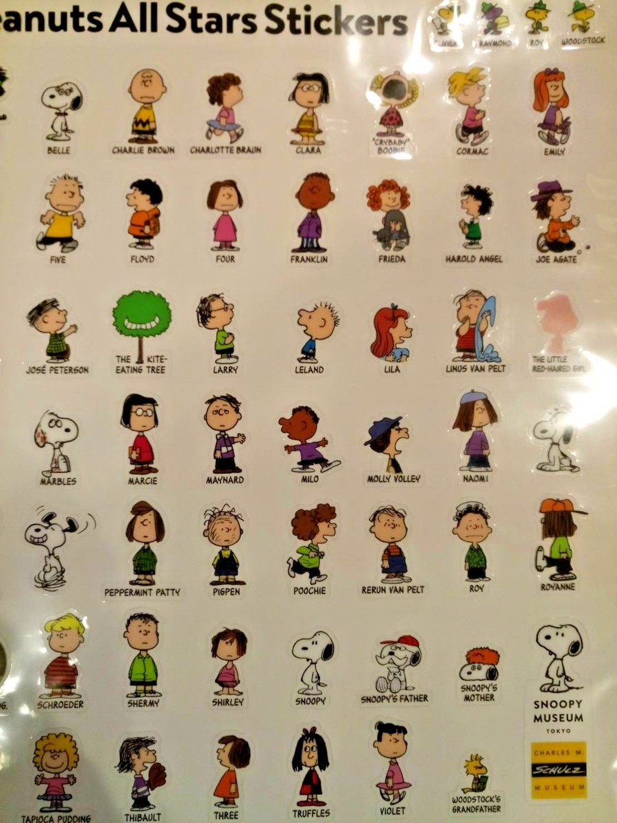 Peanuts Charakternamen