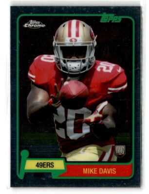 Mike Davis 49ers 2015 Topps Chrome 60th Anniversary Rookies #T60RC-MD ...