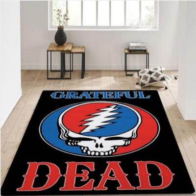 Grate.ful Dead Area Rug Carpet Bedroom Rug Christmas Gift Us Decor | eBay