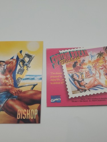 ’95 Fleer Ultra X-men Spring Break #141 Bishop 1995 Marvel | eBay Australia