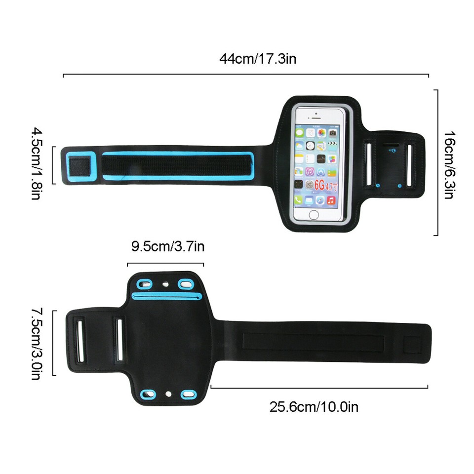 Waterproof Armband Case Sports Running Exercise Arm Band Phone Holder ...