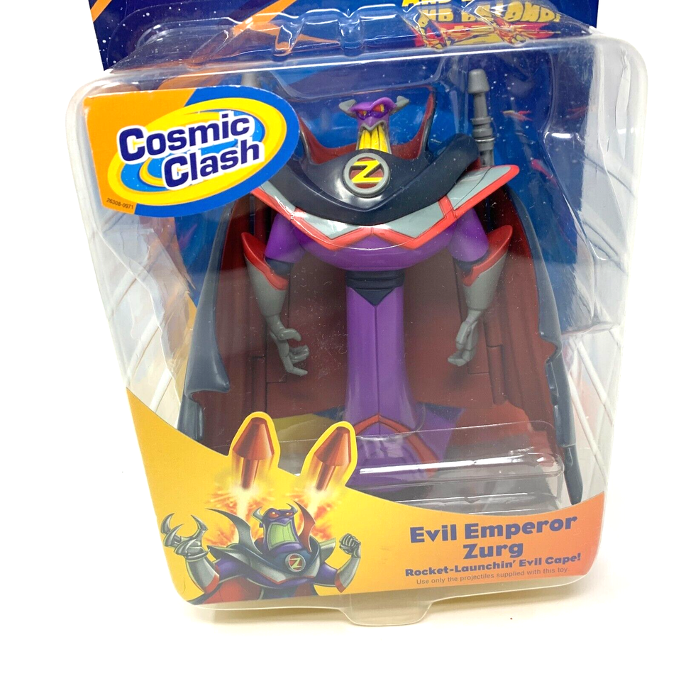 Toy Story 2 Evil Emperor Zurg Buzz Lightyear Star Command Cosmic Clash ...