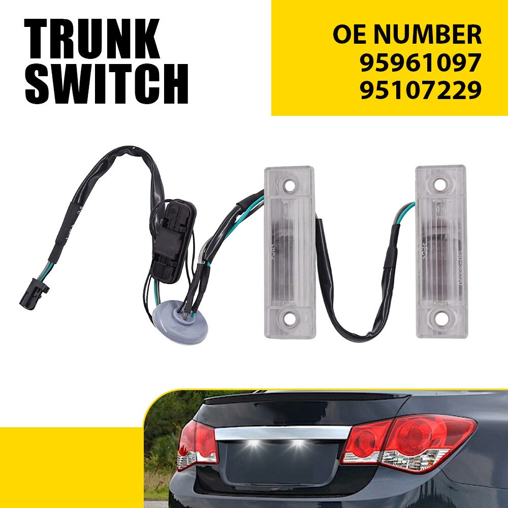2012 Chevy Cruze Trunk Chevrolet Cruze Trunk Switch + License Light