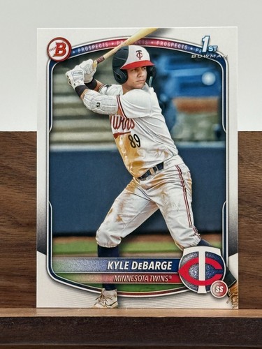 Kyle DeBarge Minnesota Twins 1st Bowman 2025 Bowman Baseball | eBay