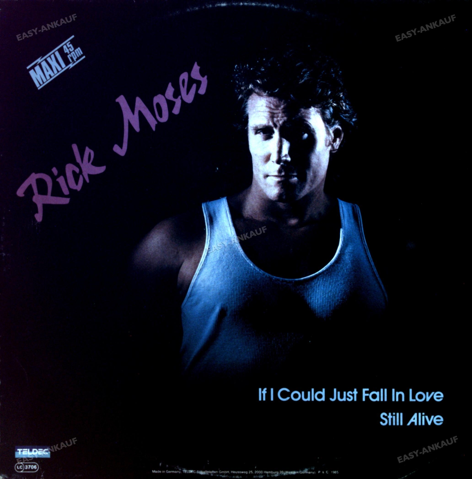 Rick Moses - If I Could Just Fall In Love Maxi (VG/VG) .* | eBay