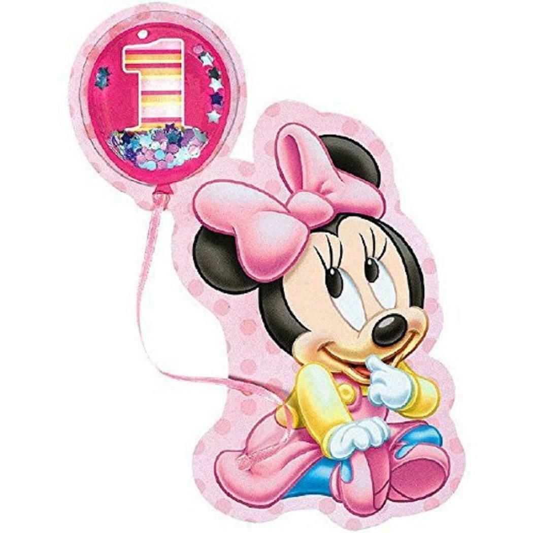 Minnie Mouse 1st Birthday Clip Art