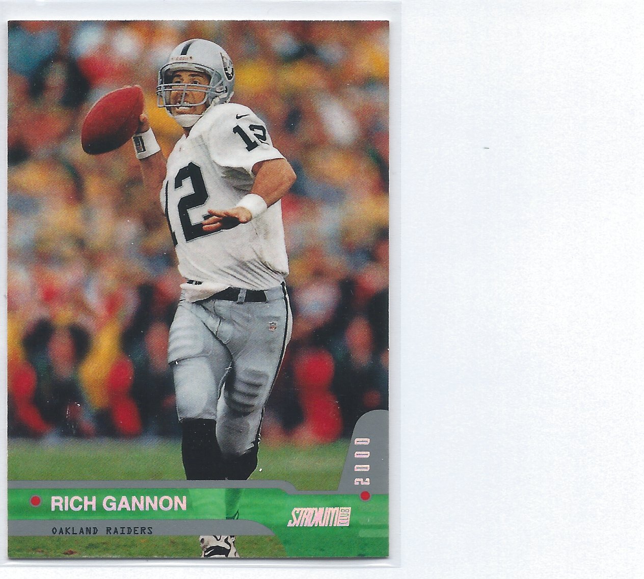 2000 Rich Gannon Topps Stadium Club Card Raiders #139 | eBay