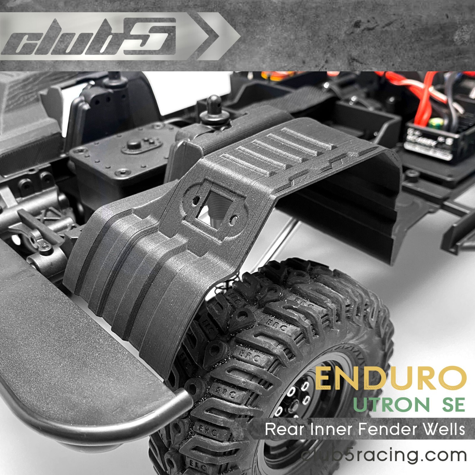 Rear Inner Fender Wells for Element Enduro Utron SE ( Rock Light ready ...