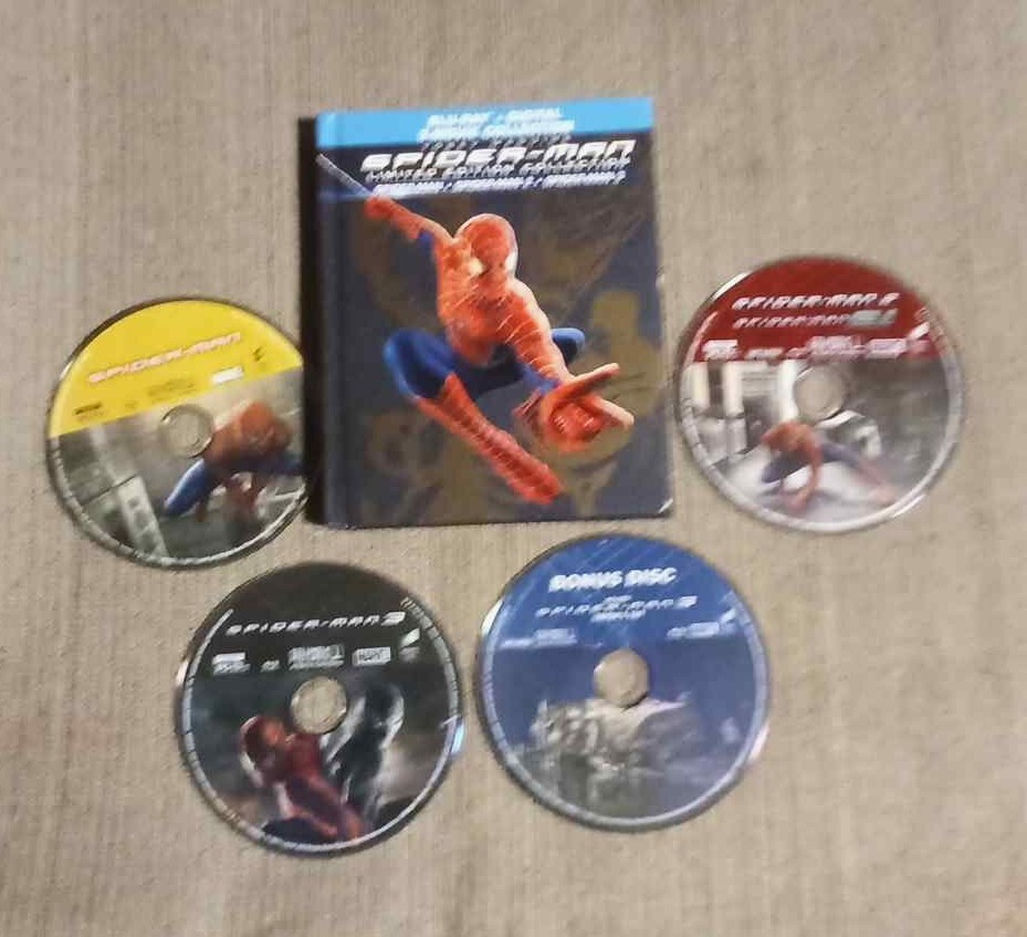 Spider-Man: 3-Movie Collection (Limited Edition Collection) (Blu-ray ...