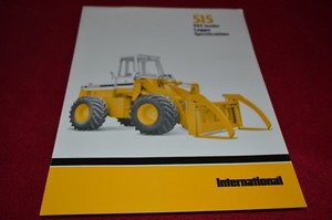 International Harvester 515 Payloader Logger Dealer's Brochure YABE14 ...