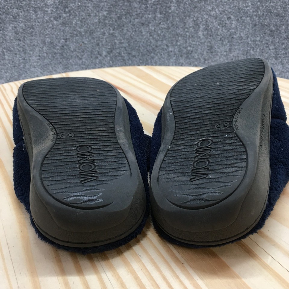 Vionic Slippers Womens 5 Sadie Mule Blue Slip On Casual Comfort Closed ...