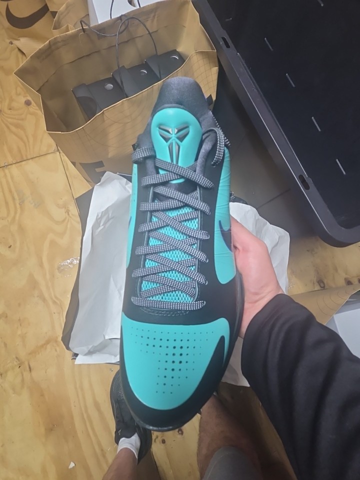 Nike Kobe 5 Protro EYBL P Academy V 11 Washed Teal Off Noir IH0274-300 ...
