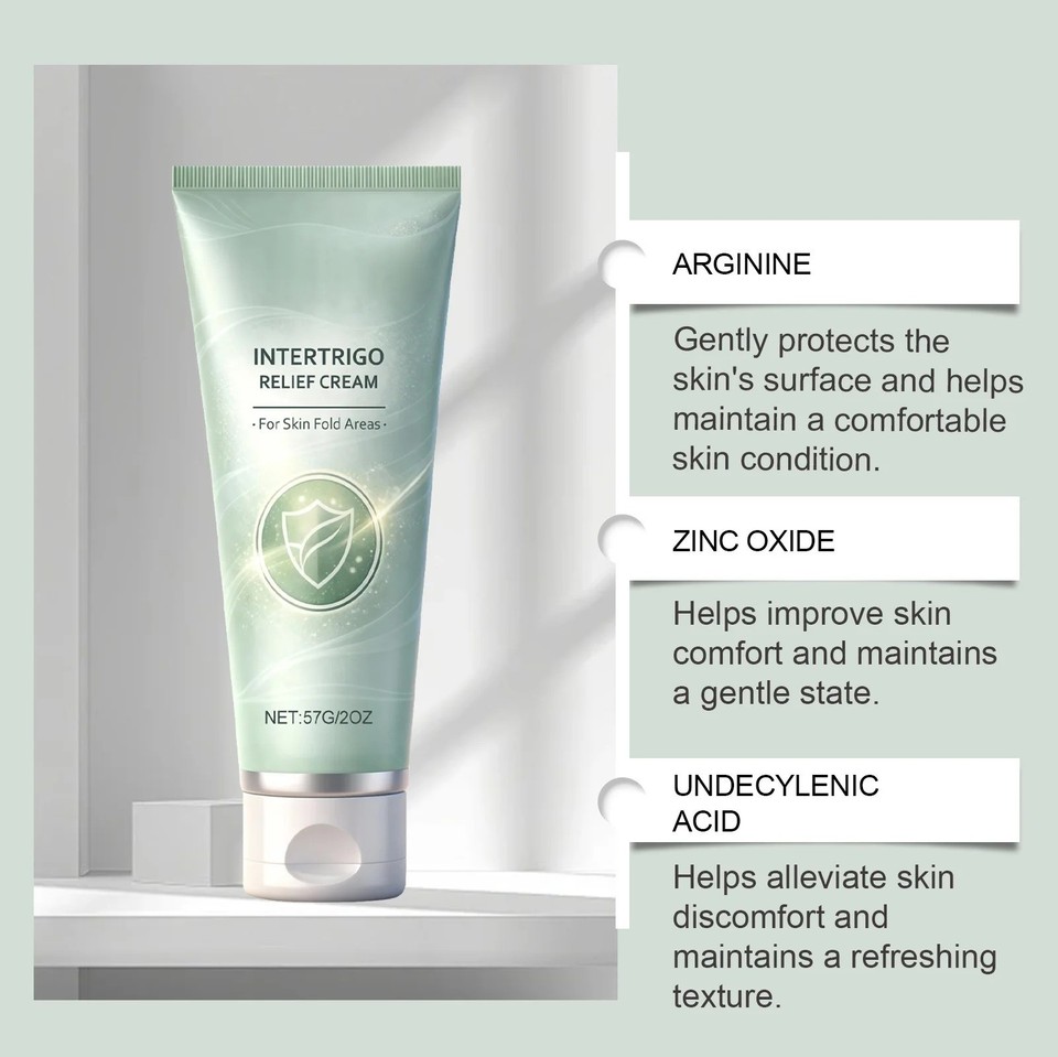 Intertrigo Relief Cream for Skin Fold Areas, Skin Wrinkle Cream IN ...