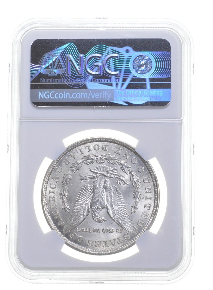 BU 1921 Uncirculated Morgan Silver Dollar NGC 2021 100th Anniversary ...