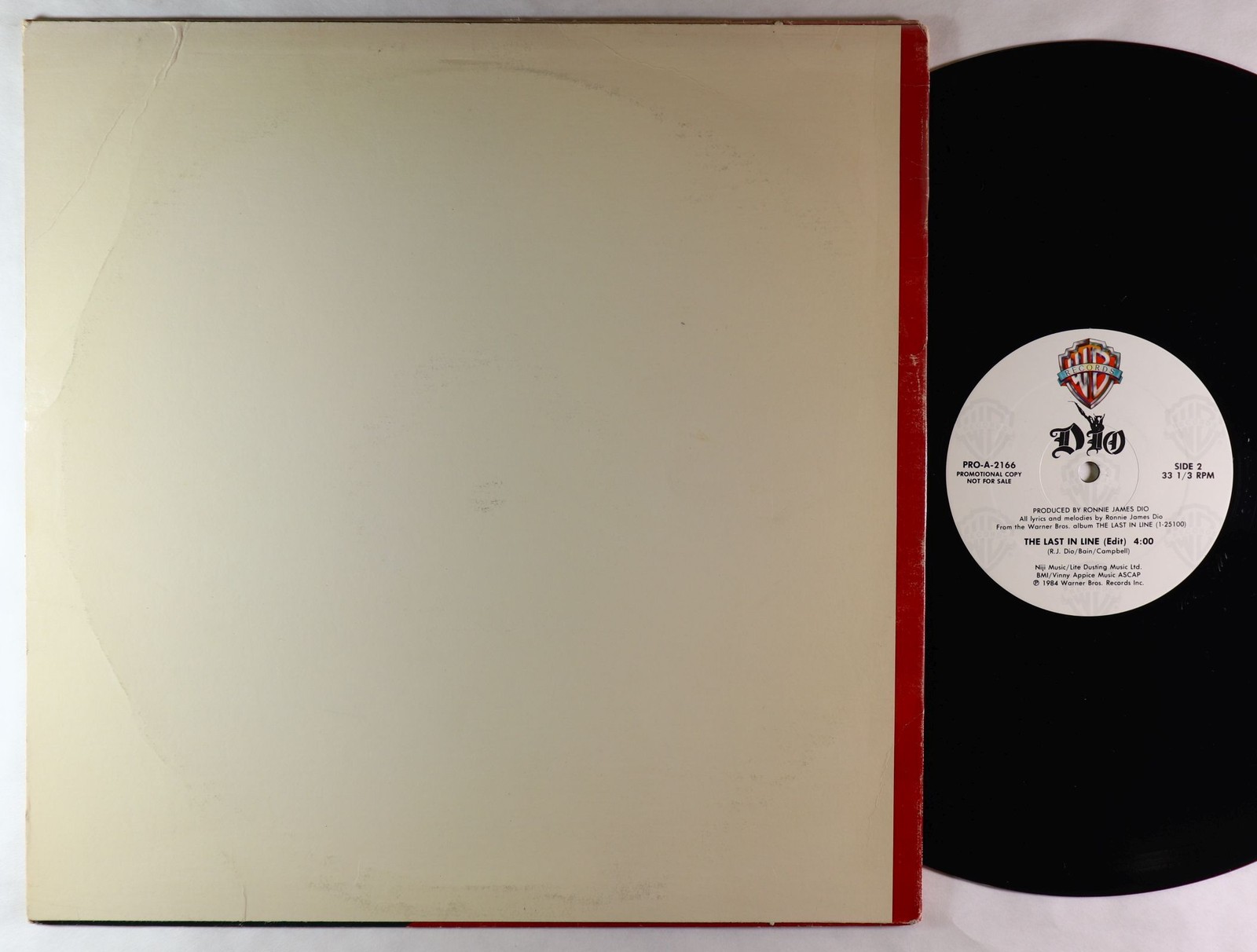 Dio - The Last In Line 12" - Warner Bros. PROMO | eBay