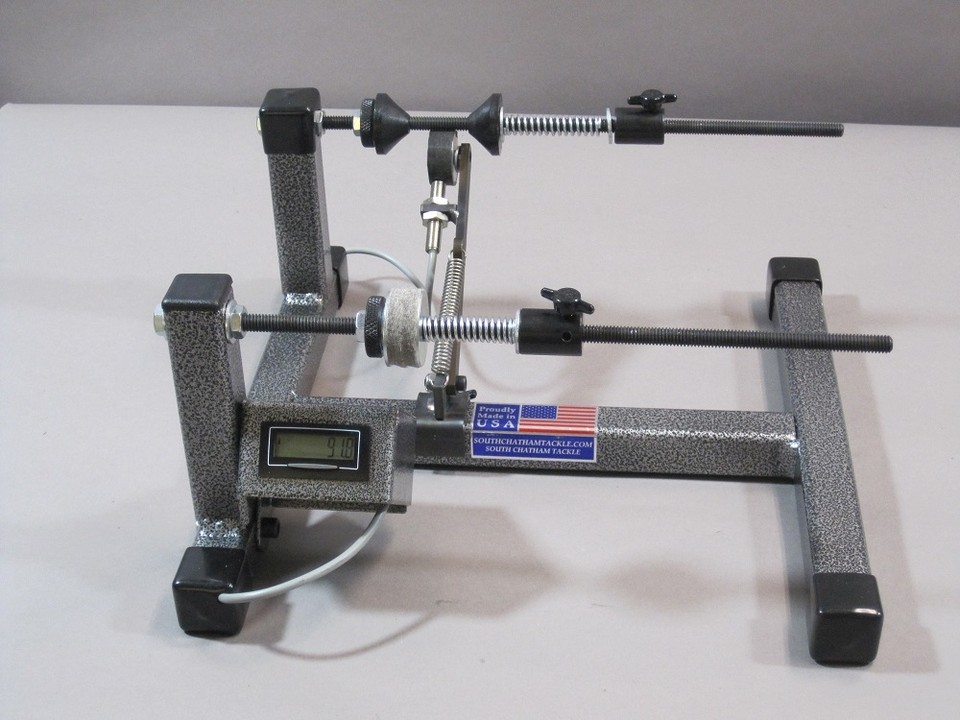 Super Spooler + Digital Line Counter Silver/Black Line Holder/Counter ...