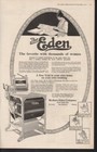 1919 BROKAW EDEN CLOTHES WRINGER WASHING MACHINE HOME DECOR LAUNDRY AD ...