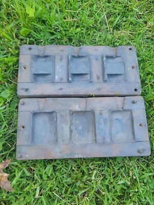 Neat Antique Primitive Wooden Mold Lead | eBay