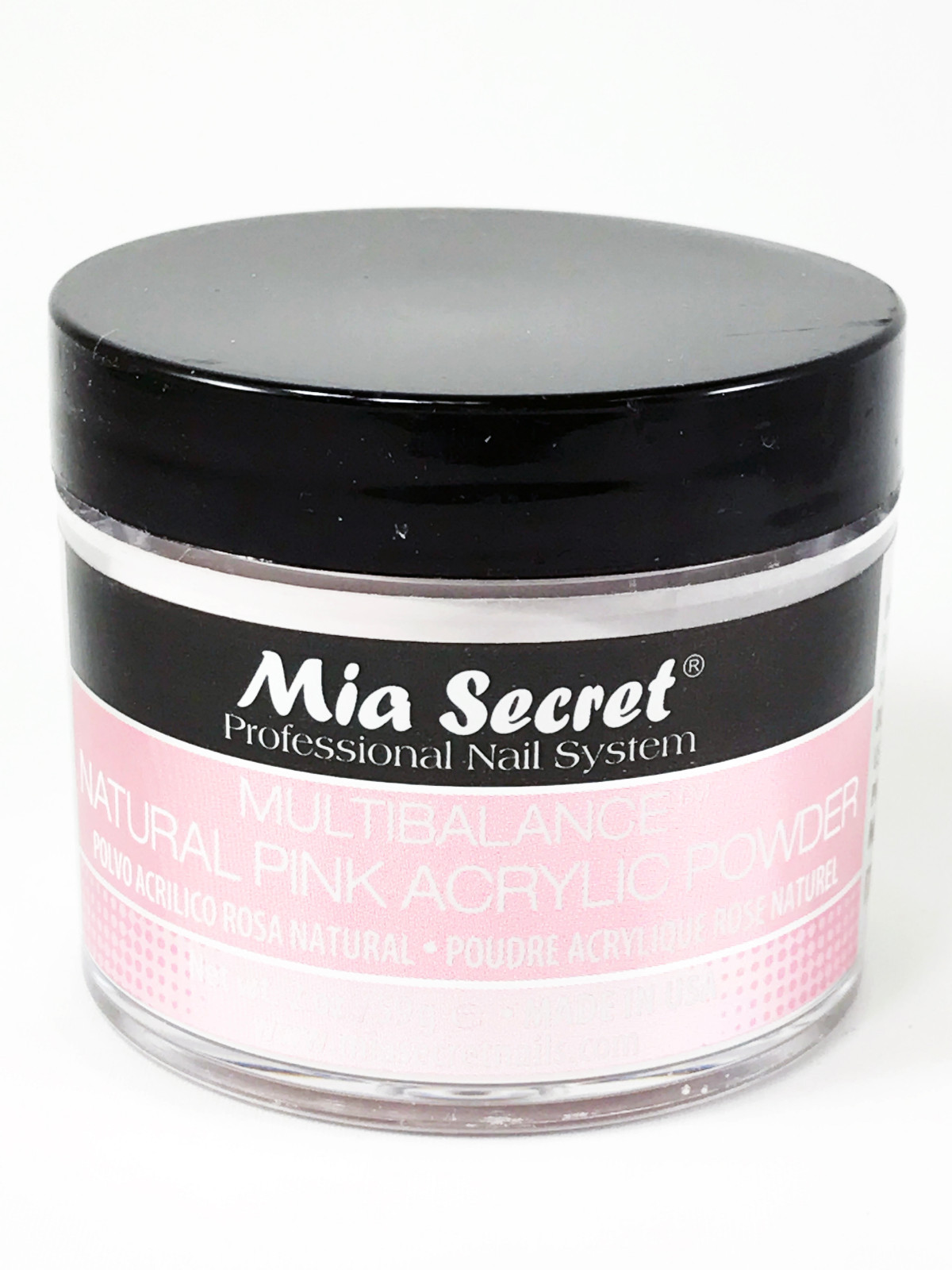 Mia Secret Multibalance Natural Pink Acrylic Powder 2oz | eBay