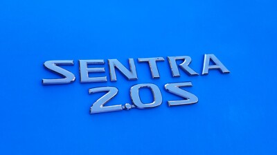 07 08 09 10 11 12 NISSAN SENTRA 2.0S REAR GATE EMBLEM LOGO BADGE USED ...