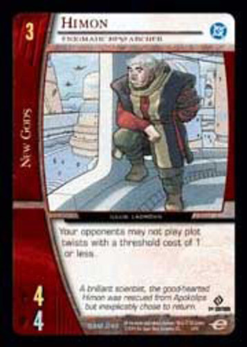 VS System: Himon, Enigmatic Researcher [Played] DC Superman Man of ...