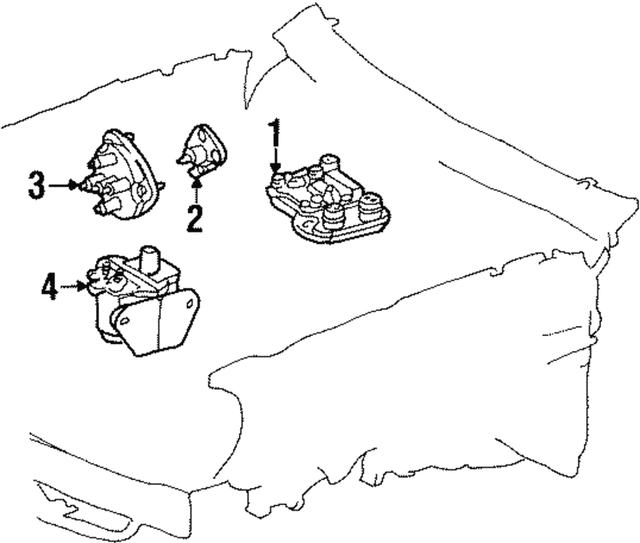 Mercedes-Benz 1031580002 Genuine OEM Distributor Cap for sale online | eBay