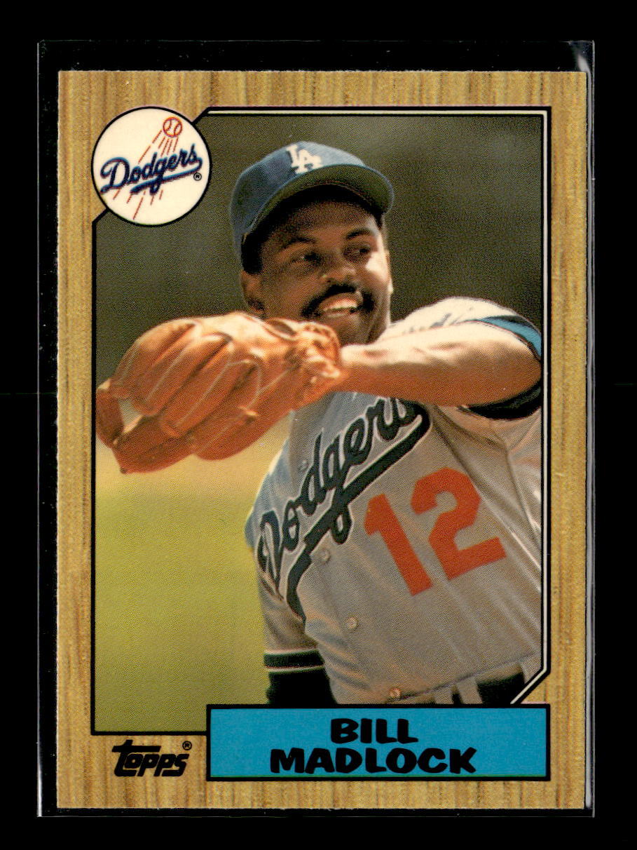 1987 Topps #734 Bill Madlock Collector's Edition (Tiffany) | eBay