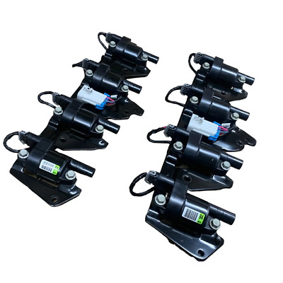 Genuine GM LS1 LS2 LS3 LS4 LS6 LS7 Ignition Coils w/ Bracket + Harness ...