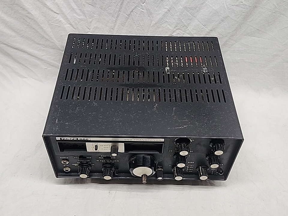 Tempo One SSB Transceiver Ham Radio - As-Is, Un-Tested Vintage | eBay