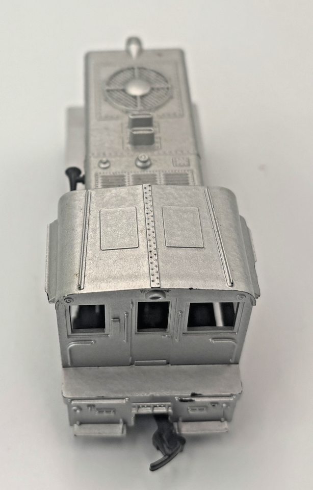 Vintage Athearn HO Hustler 46 Diesel Silver Switcher Engine Locomotive ...