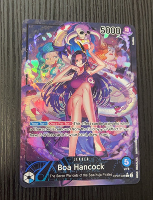 English Boa Hancock (038) (Parallel) Leader OP07-038 500 Years in the ...