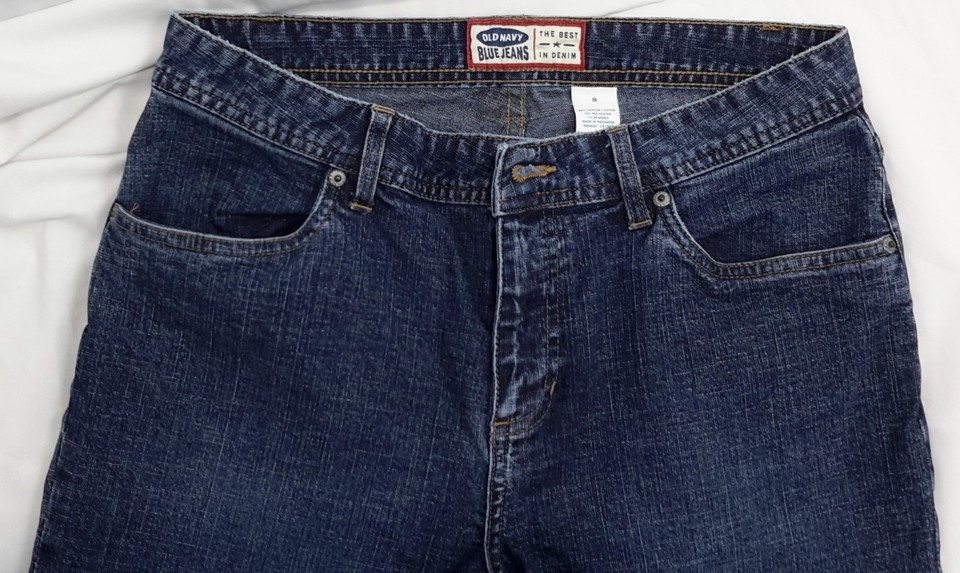 Old Navy Blue Jeans Size 8 Girl's Inseam 25" Pre-Owned | eBay