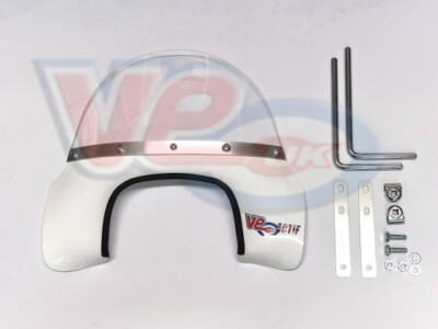 Royal Alloy Flyscreen White Mod GP GT Scomadi TL 125 200 300 ...