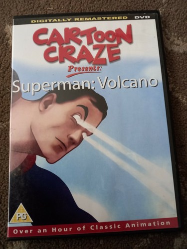 CARTOON CRAZE PRESENTS SUPERMAN VOLCANO DVD 8 EPISODES | eBay UK