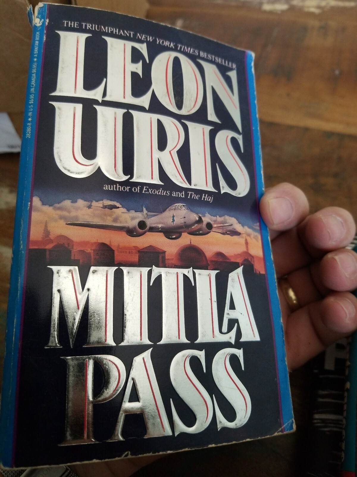 Mitla Pass by Leon Uris (1989, Paperback) 9780553282801| eBay