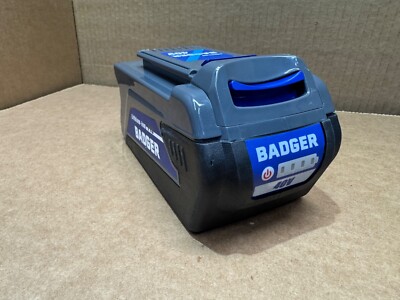 BADGER [WB40V2.0AHB] 4.0AH 40V BLUE RECHARGEABLE LI-ION BATTERY | eBay