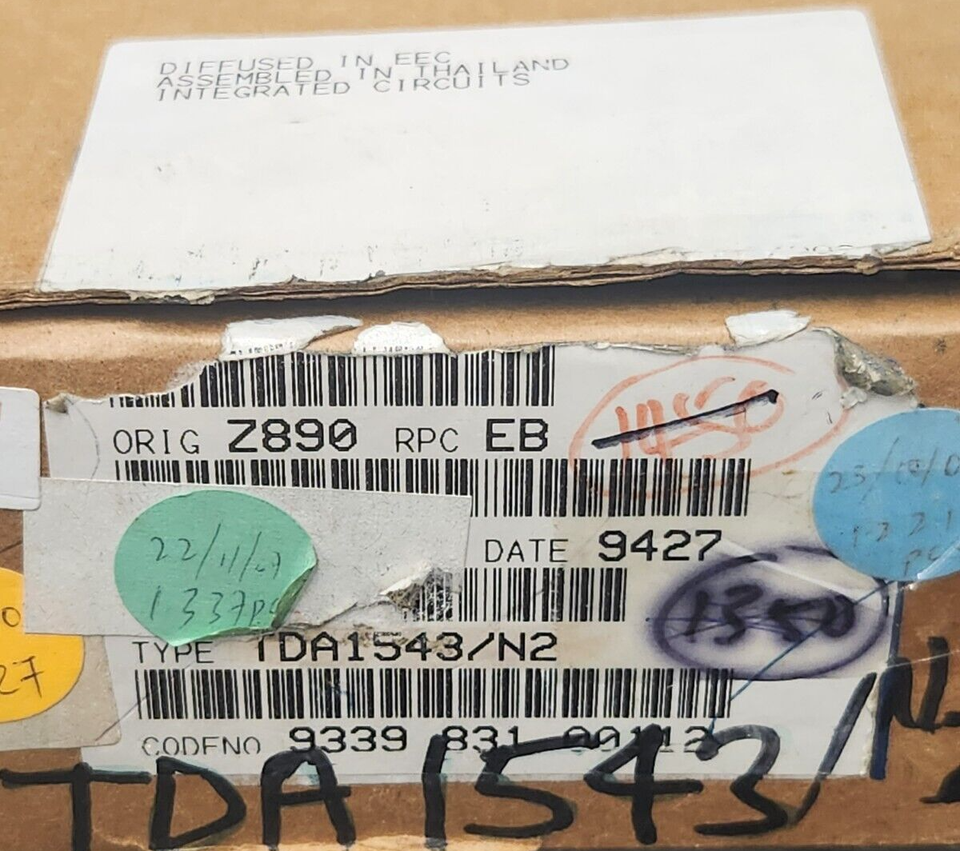 (1 PC) TDA1543/N2 PHILIPS Dual 16-bit DAC economy version I2S input ...