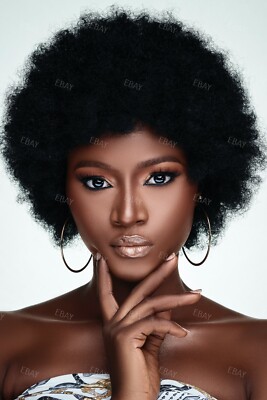 Ebony Girl Model Photo Risque 4x6 Art Print A2272 | eBay