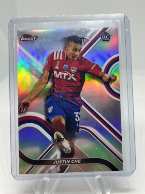 2022 Finest MLS Refractor #29 Justin Che RC Rookie Dallas | eBay