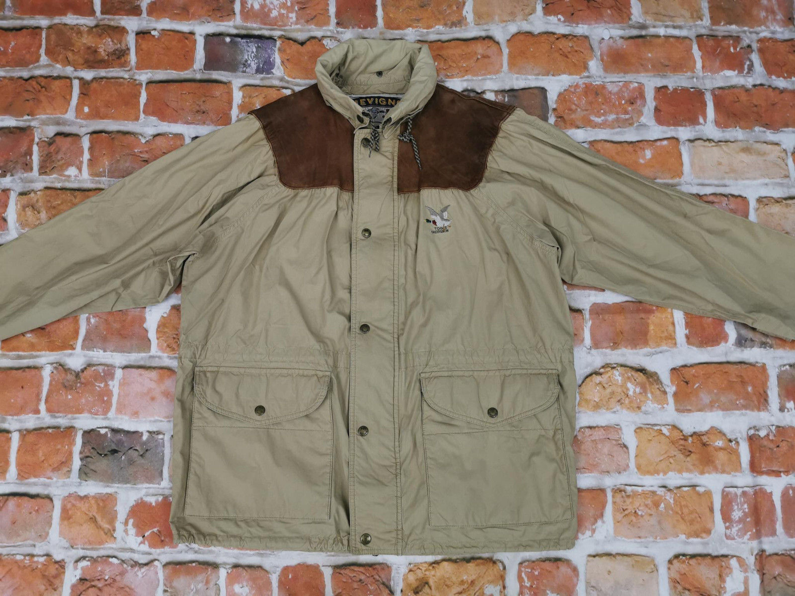 Chevignon Été Vintage Parka Veste Tog ´S Unlimited Beige Capuche Gr : M ...