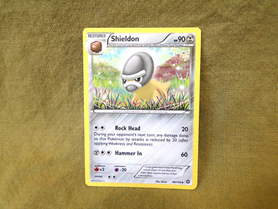 Pokemon Trading Card - Steam Siege: Shieldon 69/114 | eBay