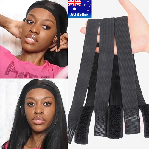 Edge Wig Grip Band For Lace Frontal Wigs Non Slip Hair Wrap Adjustable ...
