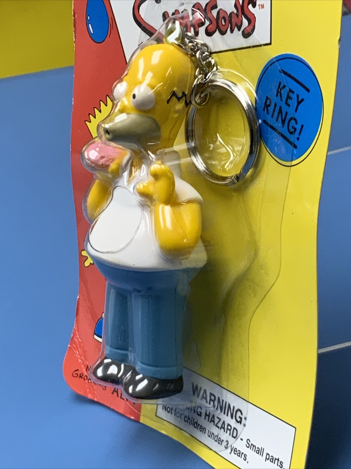 ALPI INTERNATIONAL 2000 THE SIMPSONS HOMER KEYCHAIN KEY RING NEW | eBay